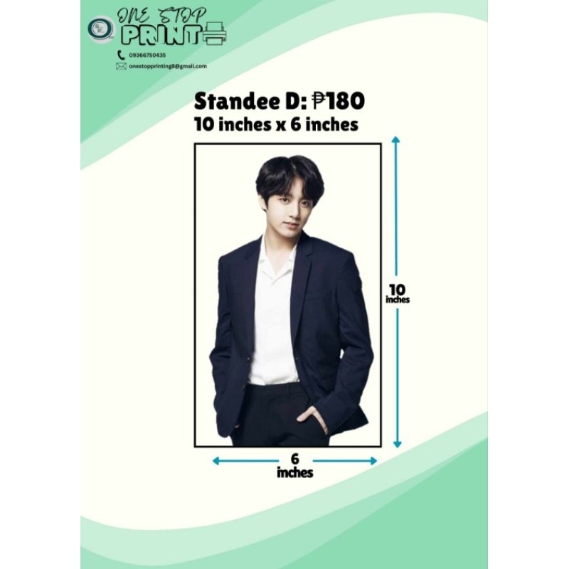 MINI STANDEE 8 INCHES | Shopee Philippines