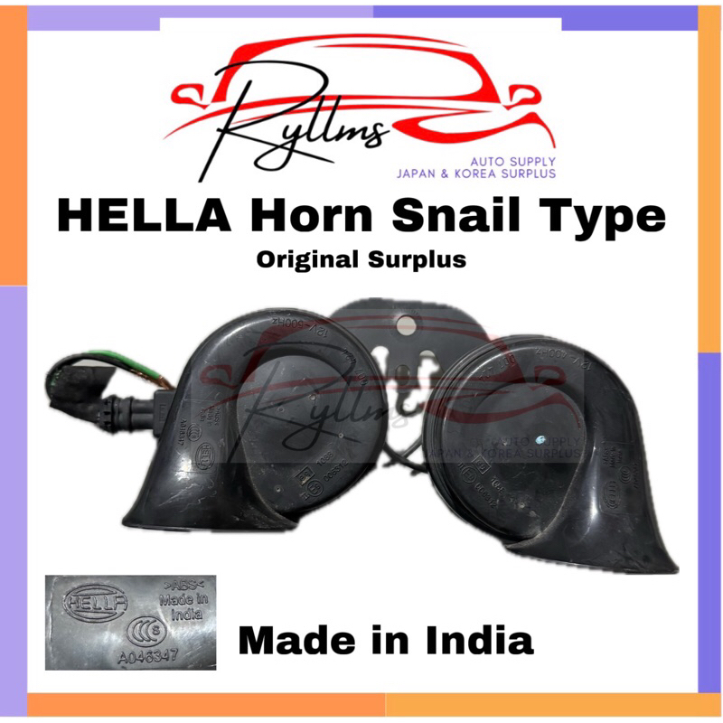 Hella Horn Snail Type (Made in India) | Shopee Philippines