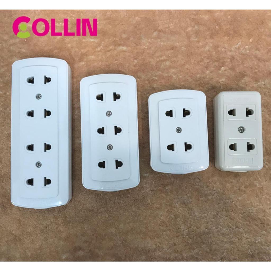 SHUTA SURFACE UNIVERSAL OUTLET CONVENIENCE OUTLETS 2GANG 3GANG 4GANG ...