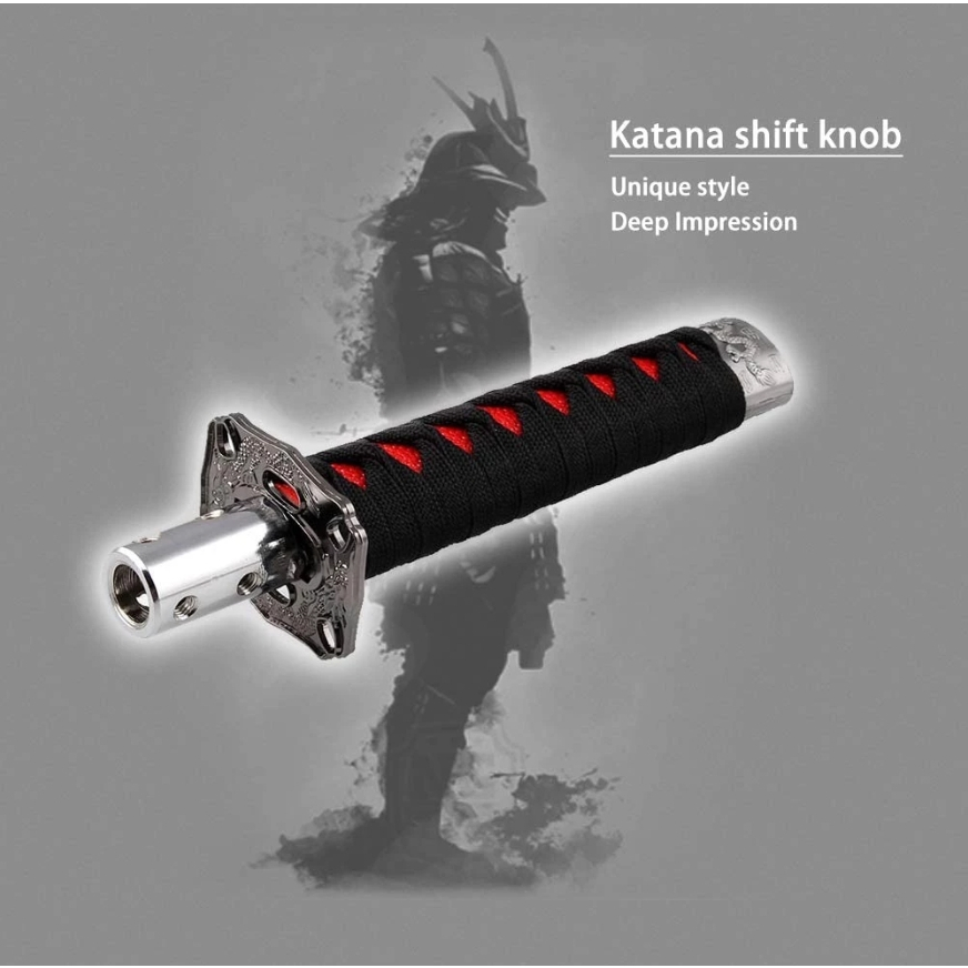 Universal Katana Gear Knob style Samurai Car Gear Shifter 15cm Knob ...