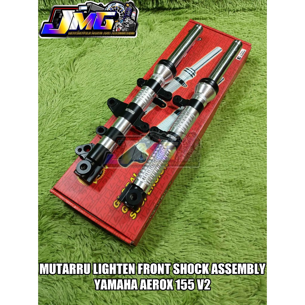 YAMAHA AEROX 155 v1/v2 MUTARRU LIGHTEN FRONT SHOCK ASSEMBLY V2 | Shopee ...
