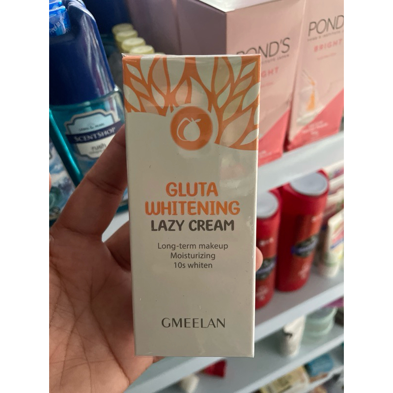 gmeelan gluta whitening lazy cream 30g | Shopee Philippines