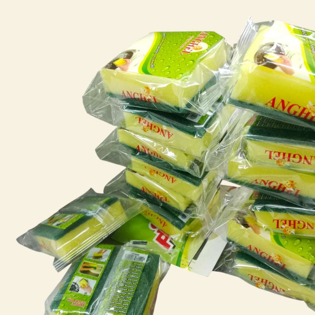 ANGHEL Dishwashing Sponge Magic Wipe Household Cleaning Sponge scouring ...