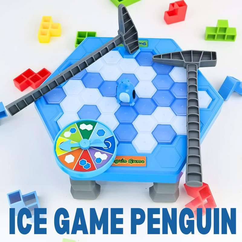 Penguin Break Ice Ice Penguin Game Board Game Toys Kids 2 Hammers ...