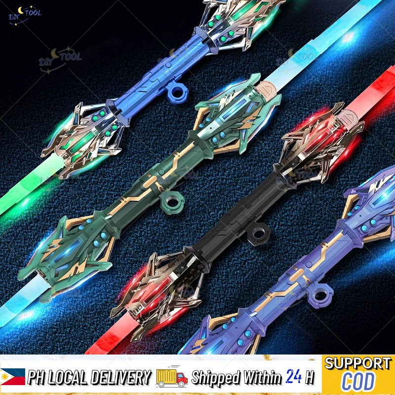 Rechargeable Star Wars Lightsaber Sound Effect Laser Double Sword Toy ...