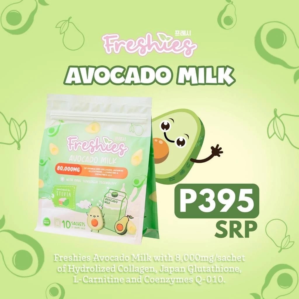 Freshies Avocado Milk (Collagen Drink) by Juju Glow | Shopee Philippines