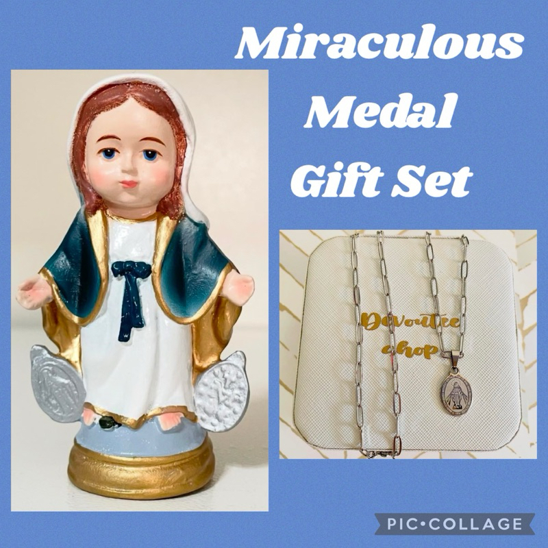Our Lady of Miraculous Medal Gift Set | Shopee Philippines