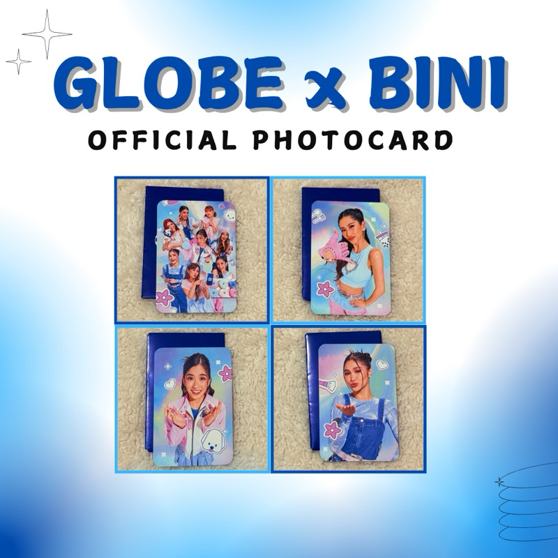 GLOBE x BINI Official Photocard | Shopee Philippines