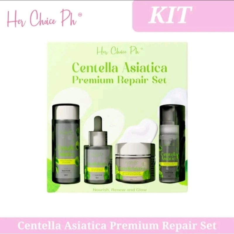 CENTELLA ASIATICA PREMIUM REPAIR SET by HER CHOICE Ph FDA Approved ...