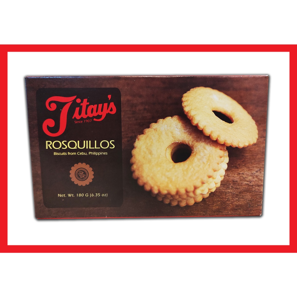 Titay's Rosquillos Cebu delicacy authentic Filipino biscuits ring ...