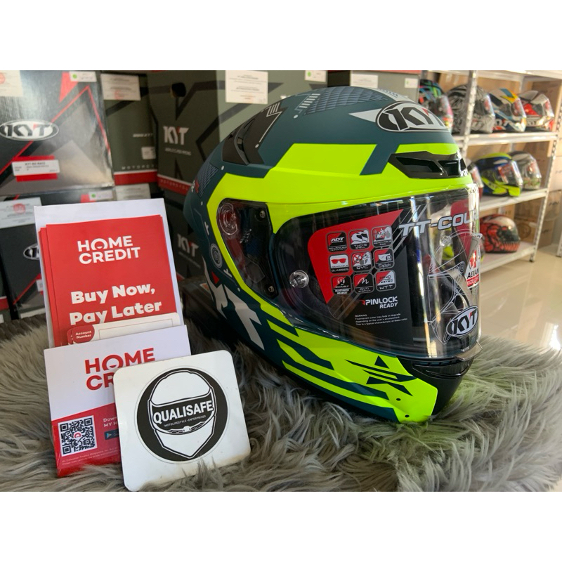 KYT TT COURSE FUSELAGE YELLOW Single Visor | Shopee Philippines