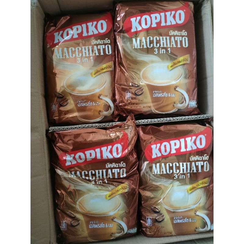 Kopiko Macchiato 3in1 Thailand | Shopee Philippines