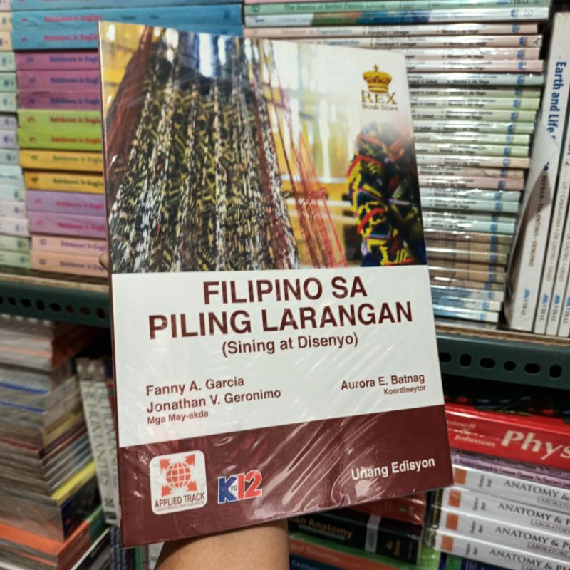 FILIPINO SA PILING LARANGAN ( SINING AT DISENYO ) | Shopee Philippines