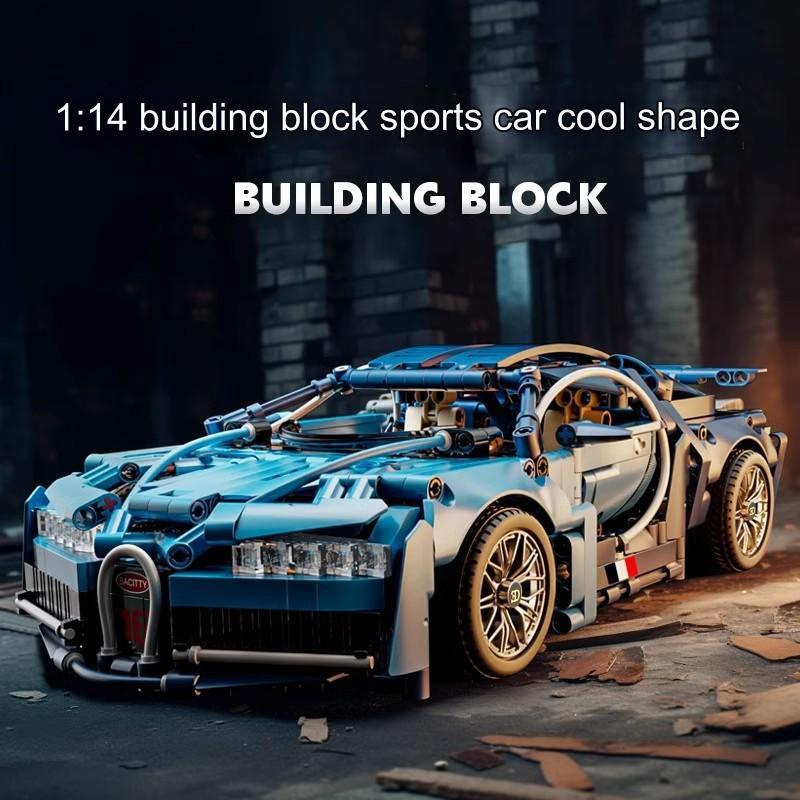 Building Blocks Car Bugatti 1:14Building Blocks Racing Car Bricks Toys ...