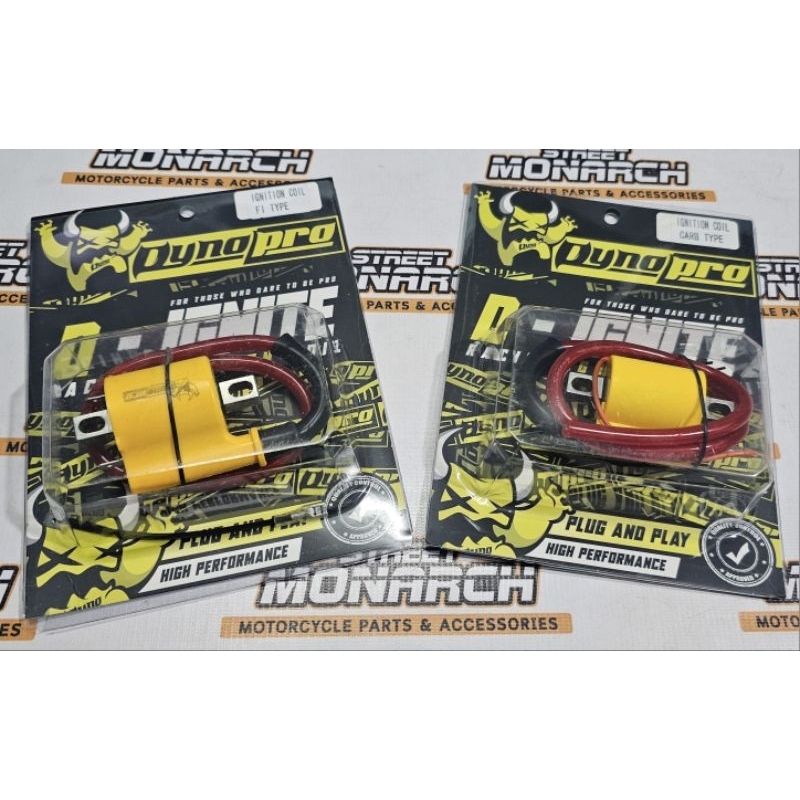 DYNOPRO RACING IGNITION COIL ASSY FOR MOTORCYCLE CARB TYPE / FI ENGINE ...