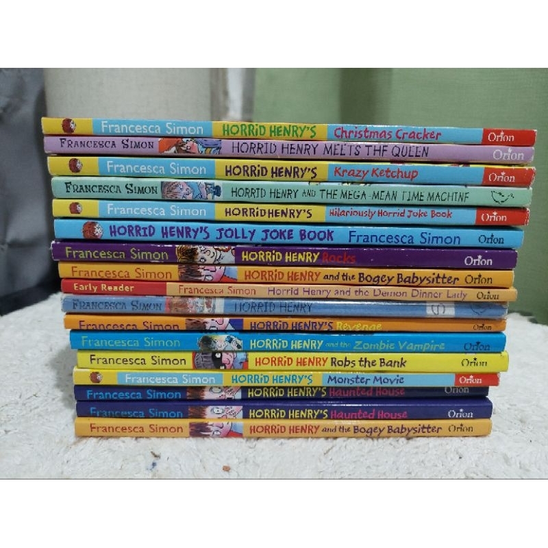 Horrid Henry Books Bundle | Shopee Philippines
