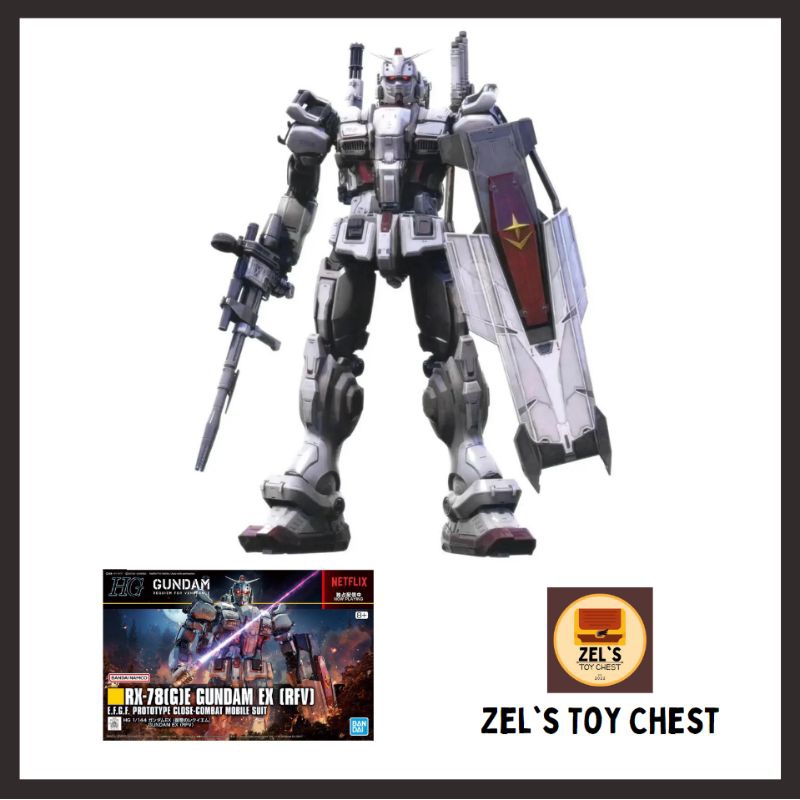 Bandai: RX-78(G)E Gundam EX (RFV) - Netflix's Requiem for Vengeance ...