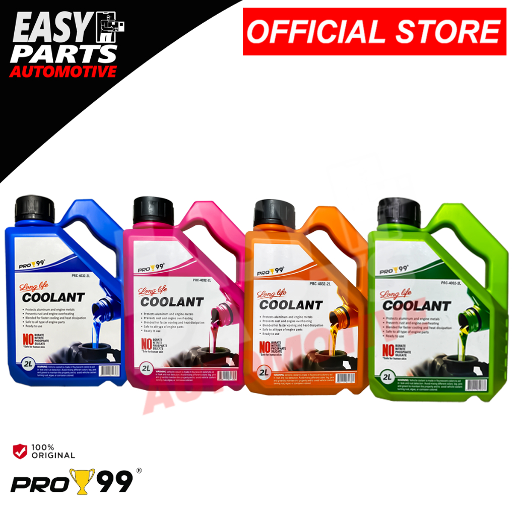 Pro99 Radiator Coolant 2L | Shopee Philippines