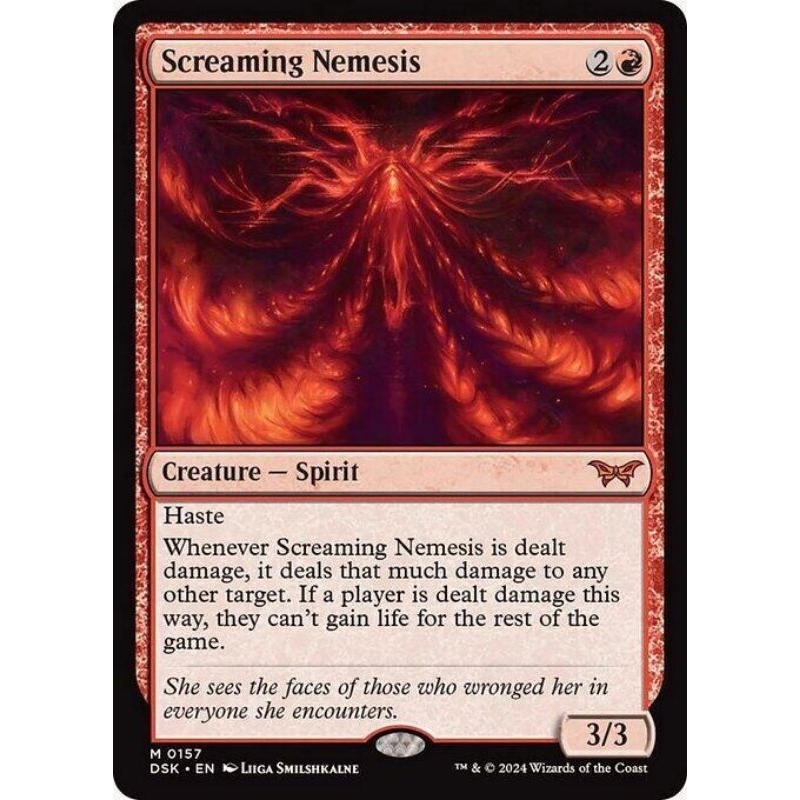 Screaming Nemesis - DSK - Mythic - MTG Cards (WotC) | Shopee Philippines
