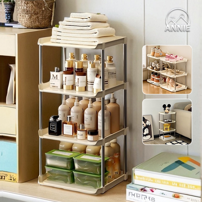 ANNIE Multifunction Stackable Easy Shoe Rack Organizer Makeup rack ...