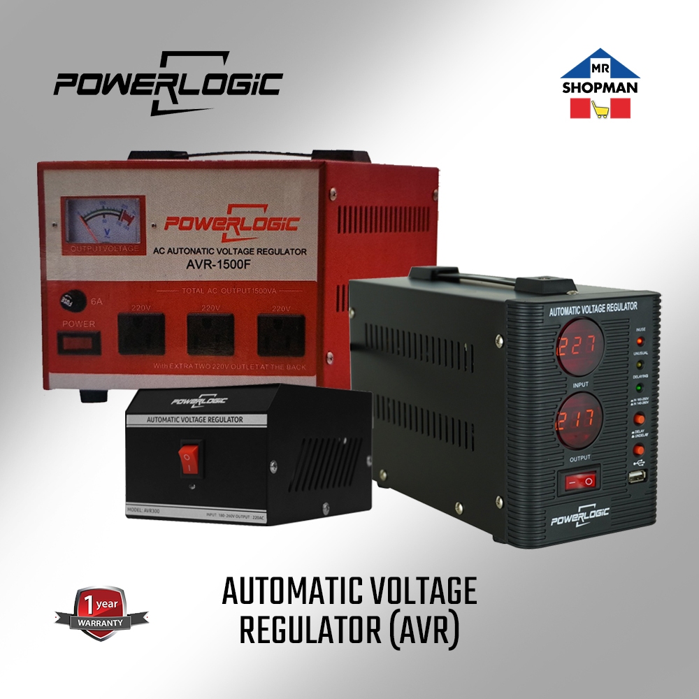 PowerLogic AVR 300W / 500w / 1000W / 1200W / 1500W 60hz Automated ...