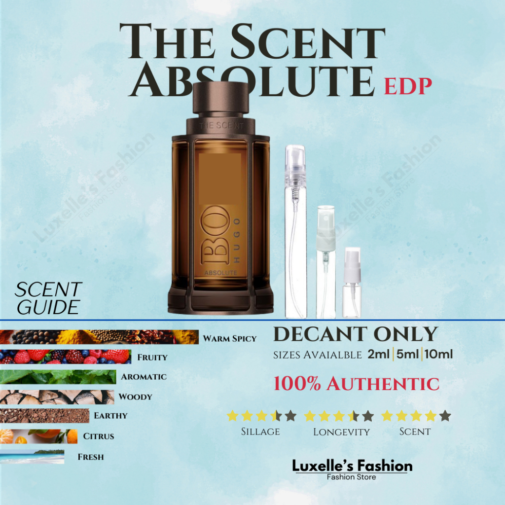 The Scent Absolute EDP Perfume for men Decant/Takal | Shopee Philippines