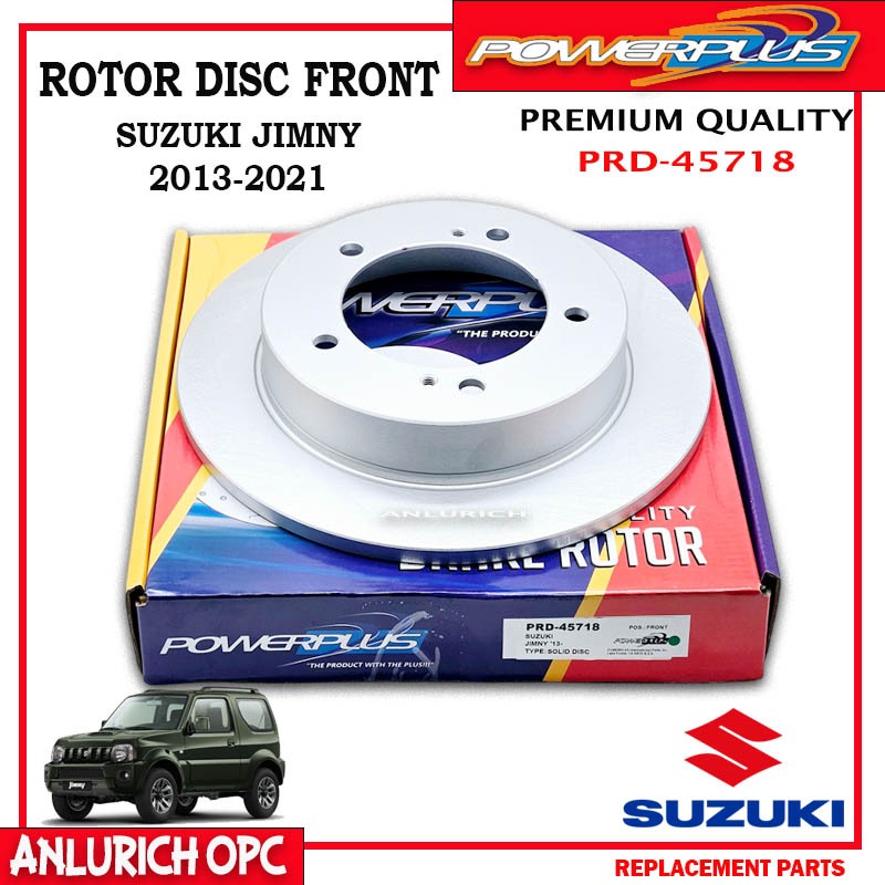 FRONT ROTOR DISC SUZUKI JIMNY 2013-2021 POWERPLUS | Shopee Philippines