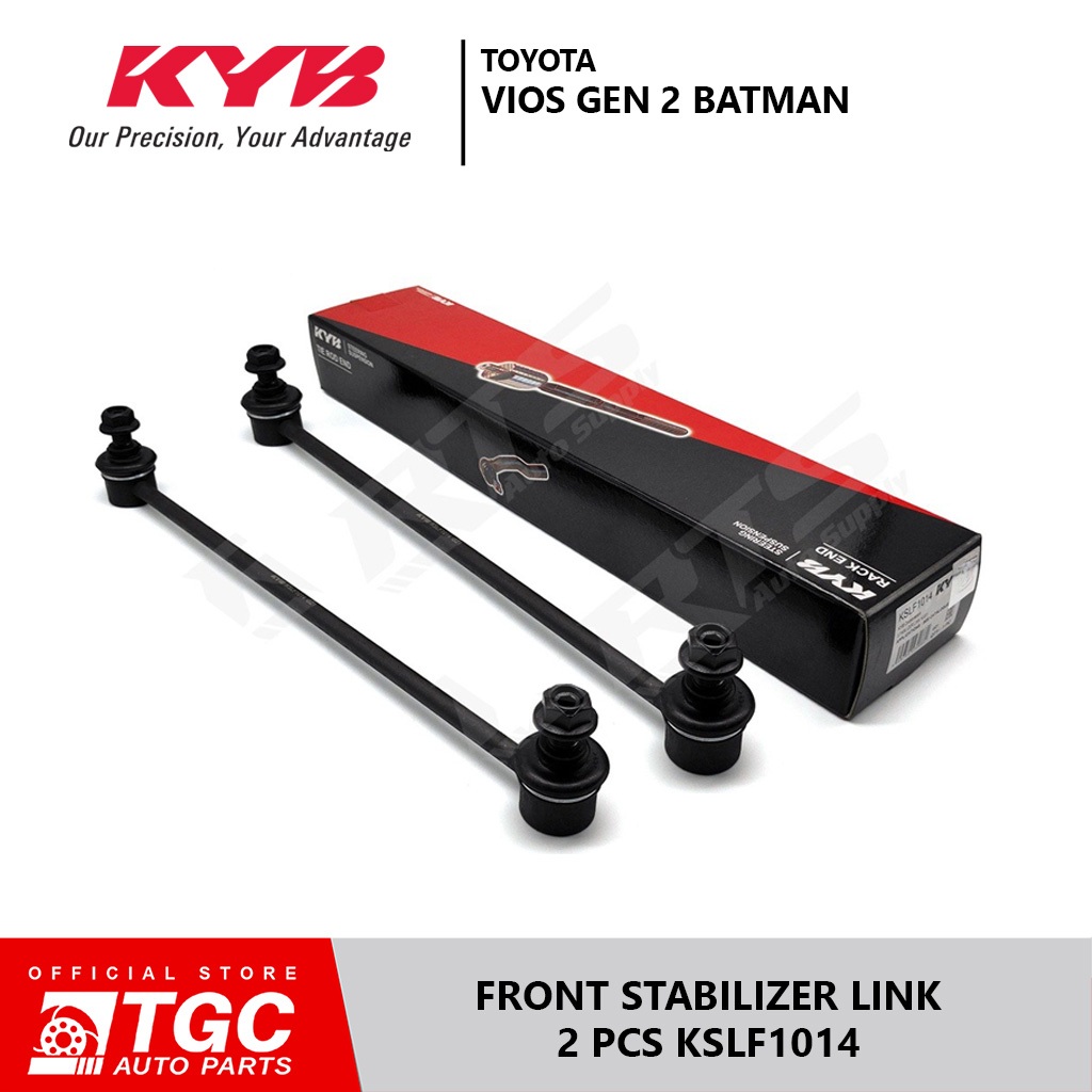KYB Front Stabilizer Link for Toyota Vios Batman 2007-2012 KSLF1014 ...