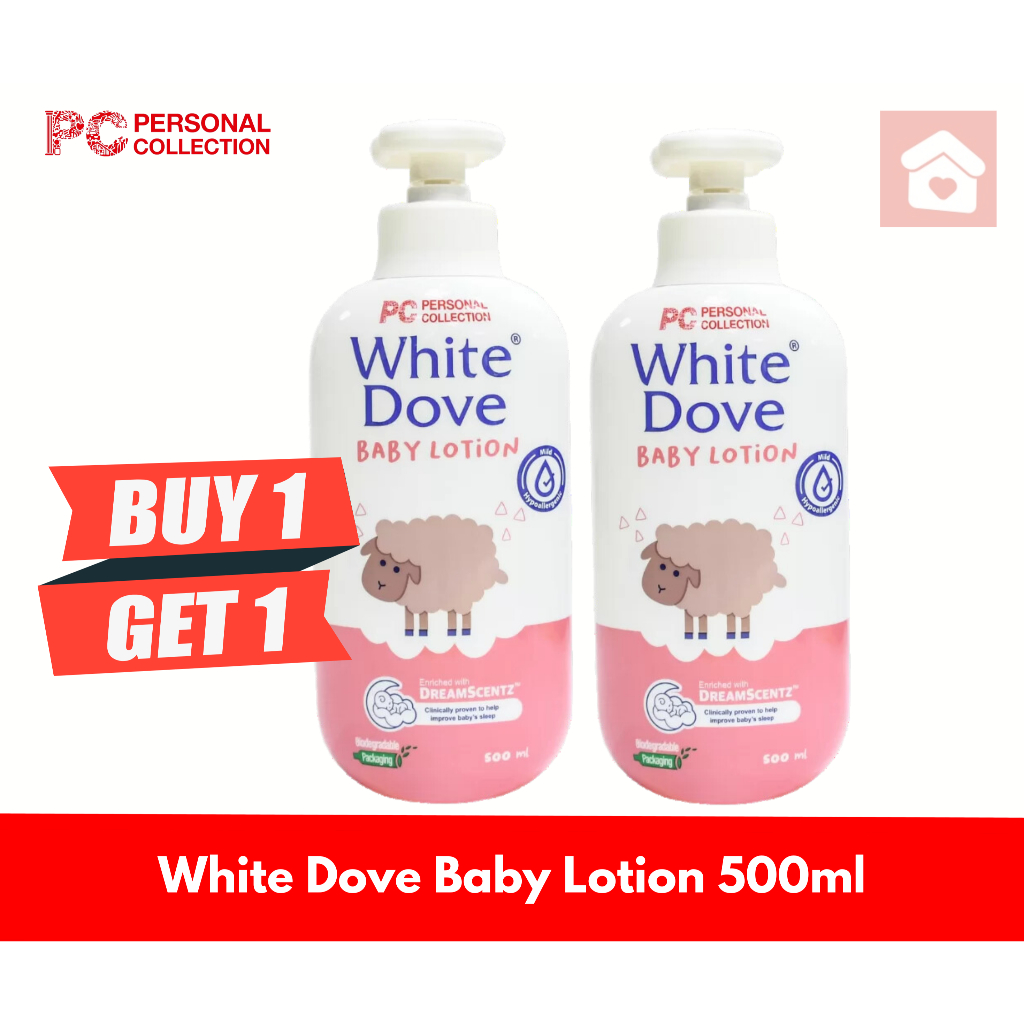 Personal Collection White Dove Baby Lotion 500ml | Shopee Philippines