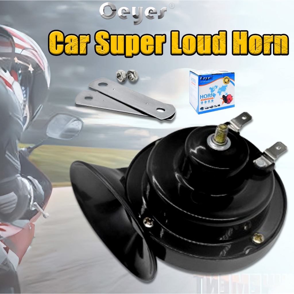 Ceyes Car Horn 12V Super Loud Universal Horn Motorcycle Busina ...