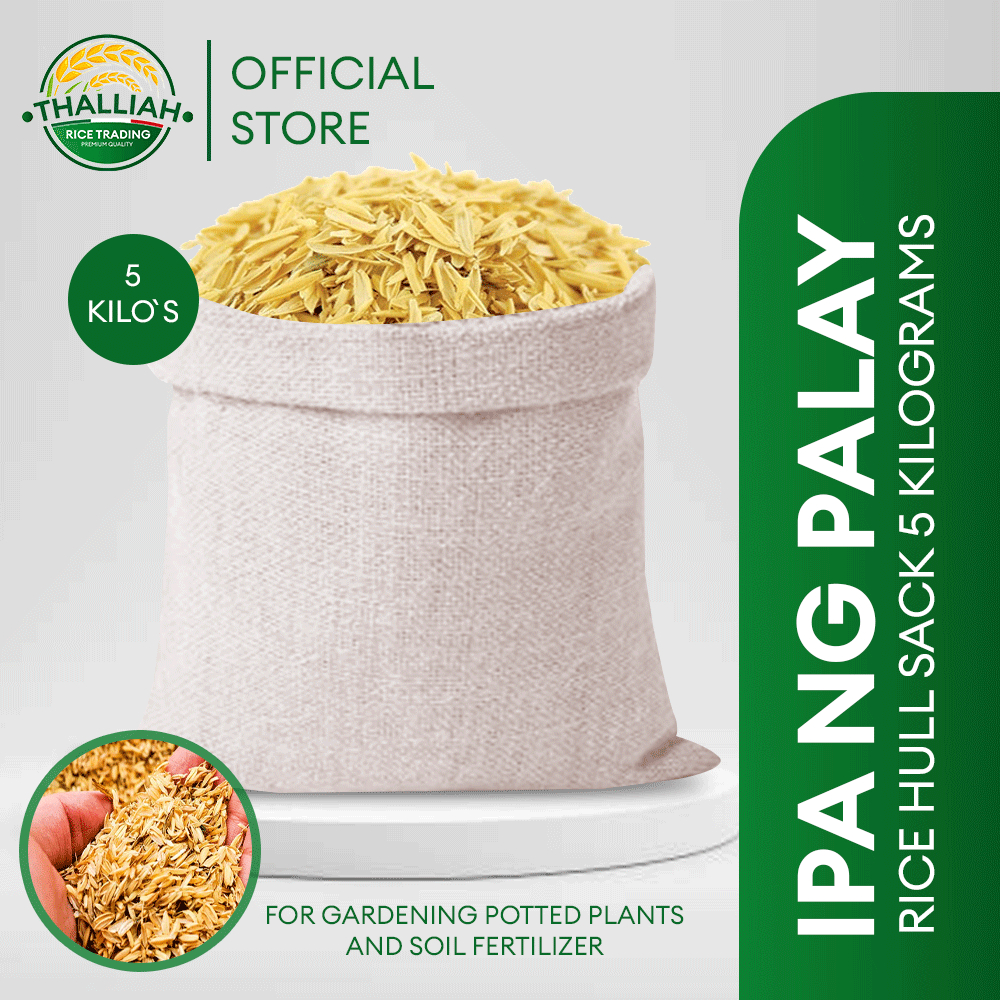 Thalliah Rice Hull - ipa ng palay, 5kg sack Organic Rice Milling, Bigas ...