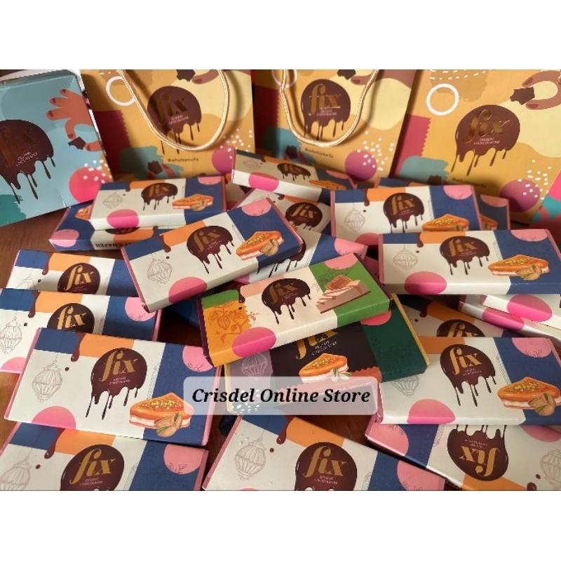 FIX Dessert Chocolatier 1 pc only/ Dubai Viral Knafeh Chocolate ...