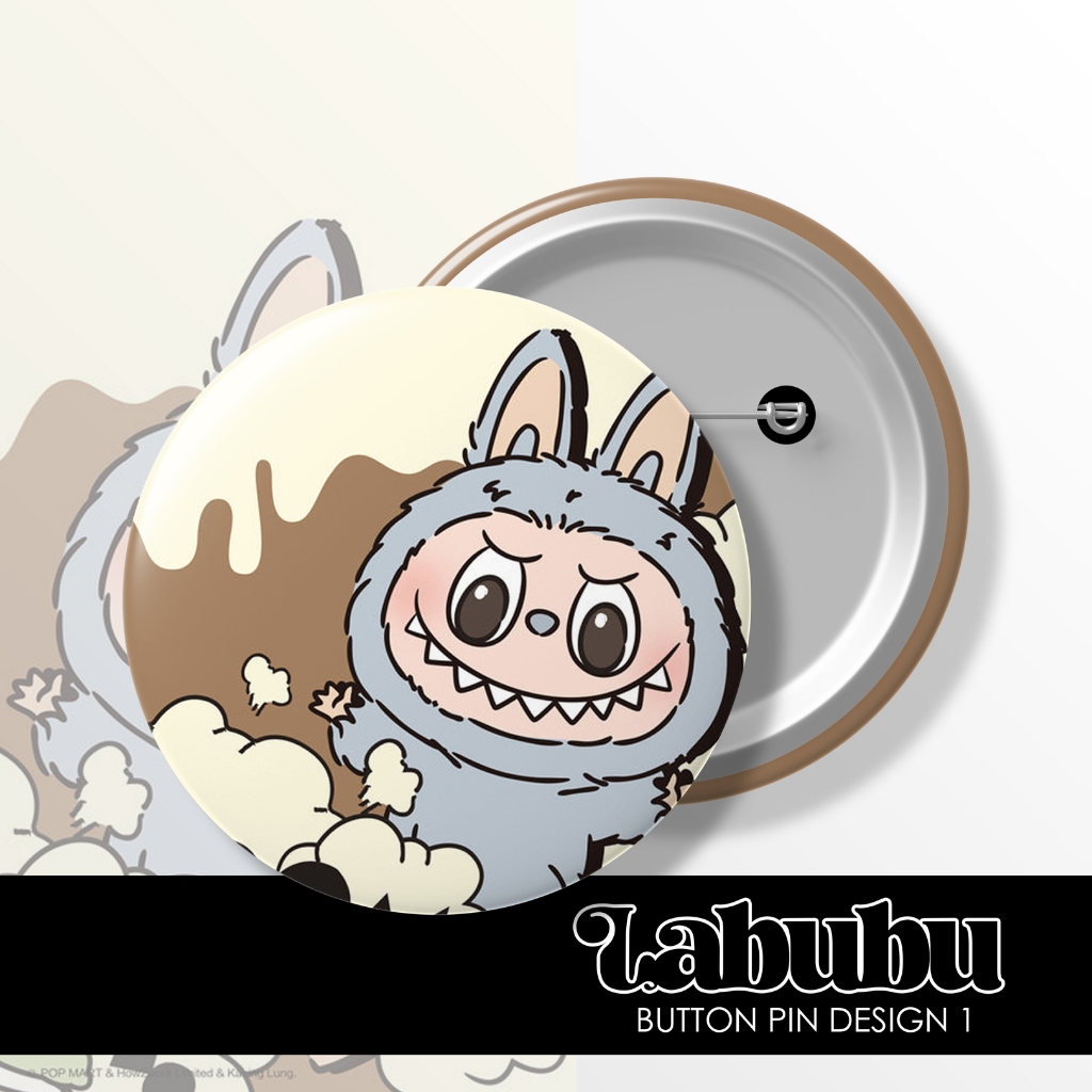 Labubu inspired button pin | Shopee Philippines