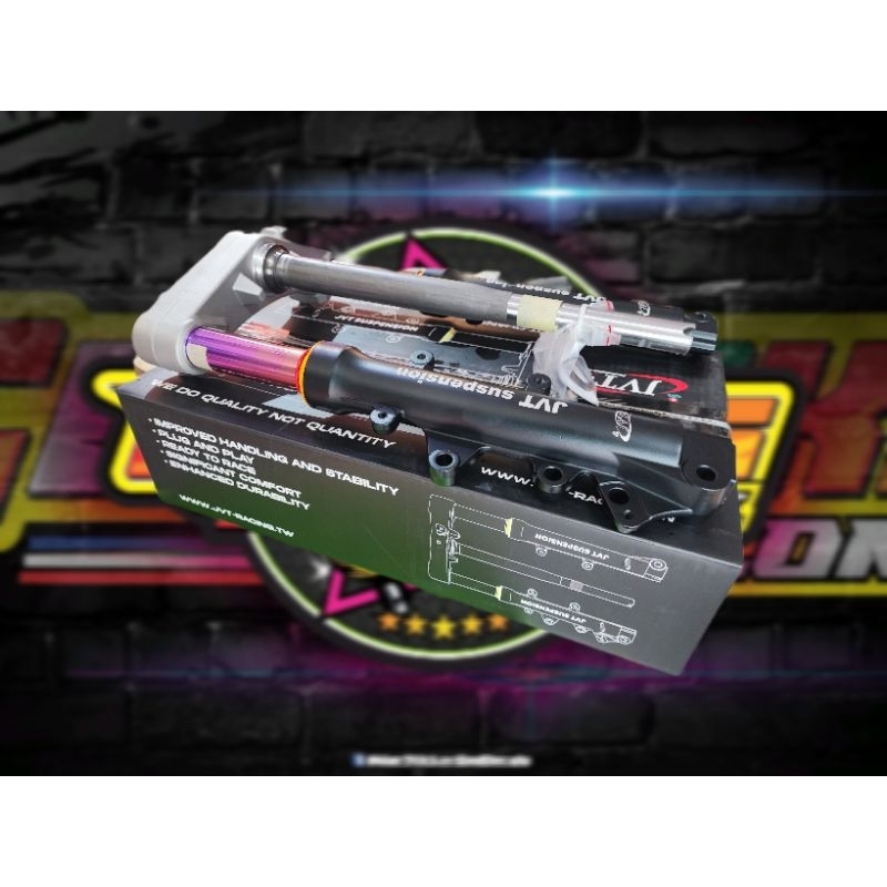 JVT FRONT SUSPENSION ASSY FOR NMAX TITANIUM | Shopee Philippines