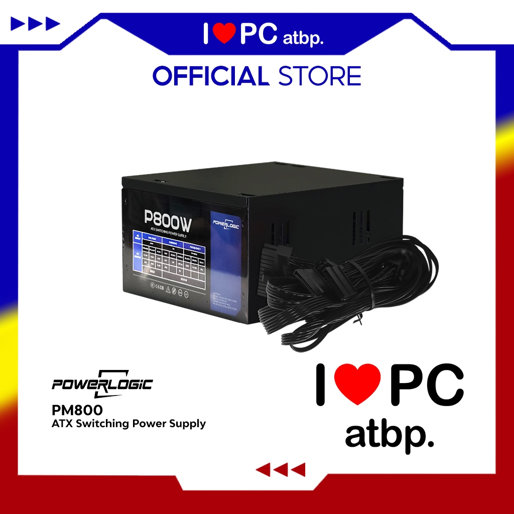 POWERLOGIC P800w Switching Power Supply | Shopee Philippines