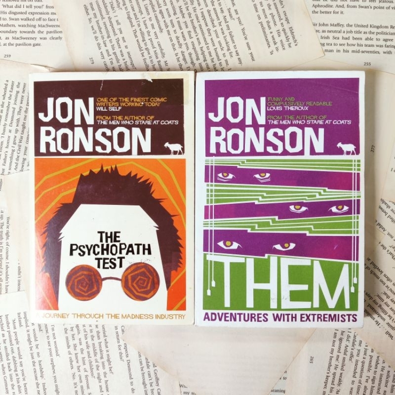 Jon Ronson - The Psychopath Test - THEM: (Paperback) | Shopee Philippines