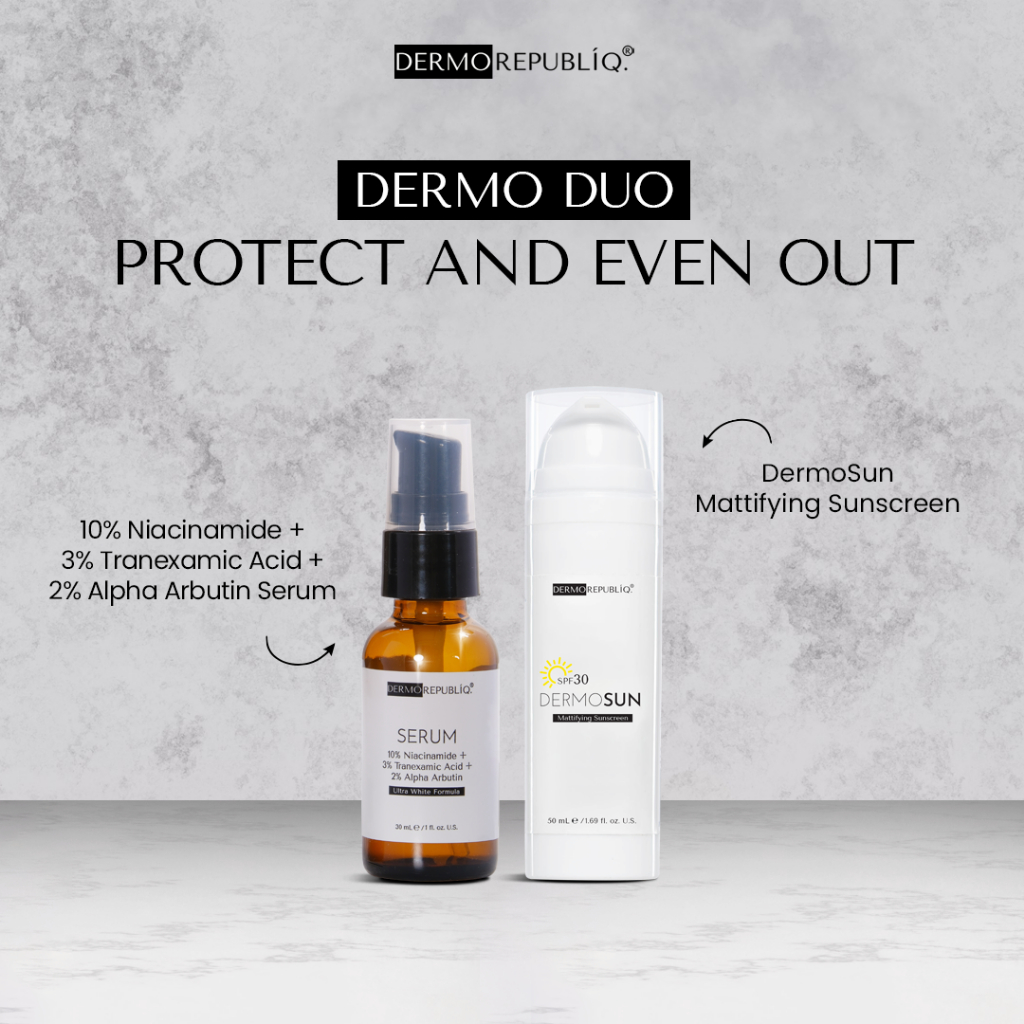 Dermorepubliq Dermo Duo - Protect and Even Out (DermoSun Sunscreen ...