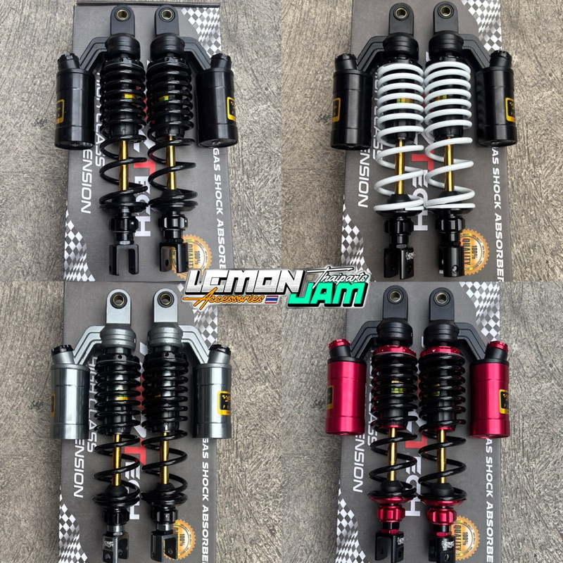 PZTECH CNC ADJUSTABLE SHOCK G2 SERIES NMAX / AEROX / PCX - 305mm ...