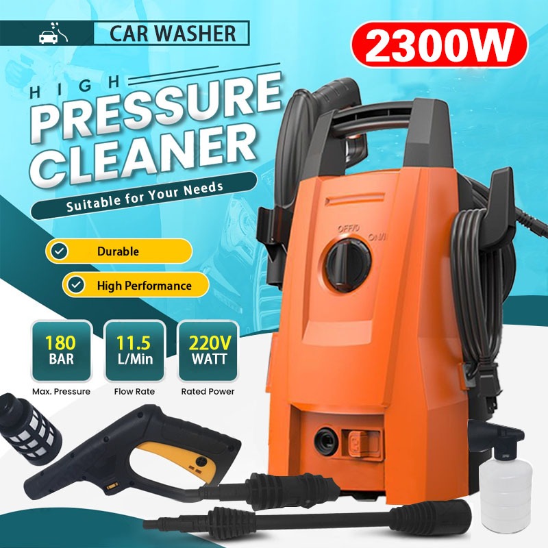 Portable High Pressure Washer Car Washer Super Power Cleaner Water Jet ...