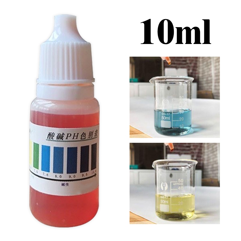 10ML PH Meter Solution PH Tester Liquid Drops | Shopee Philippines