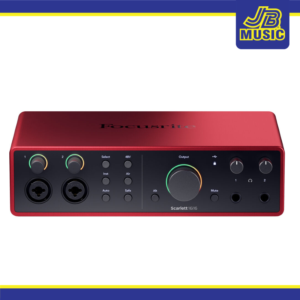 Focusrite - Scarlett 16i16 4th Gen 16IN/16OUT USB Audio Interface | Shopee Philippines