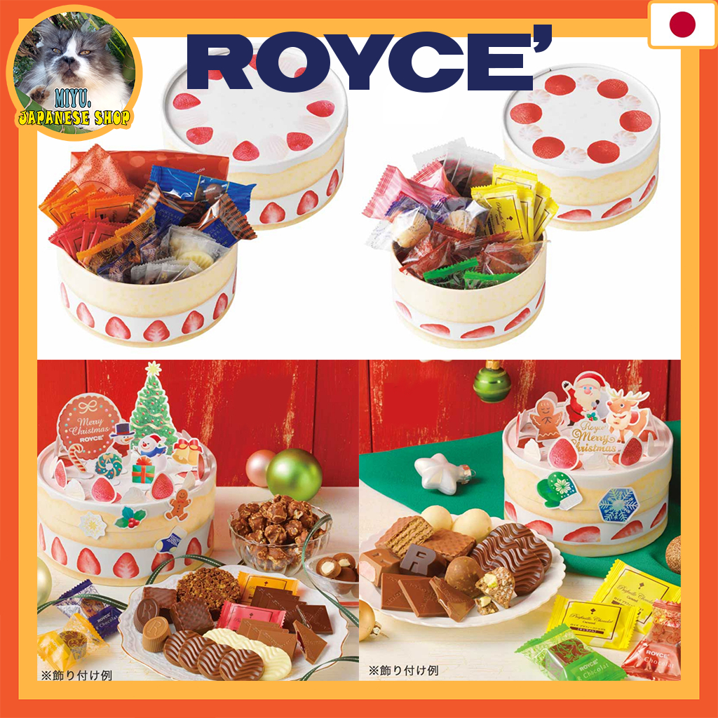 HOKKAIDO ROYCE' CHOCOLATE Decorated cake box [19 pieces] [27 pieces ...