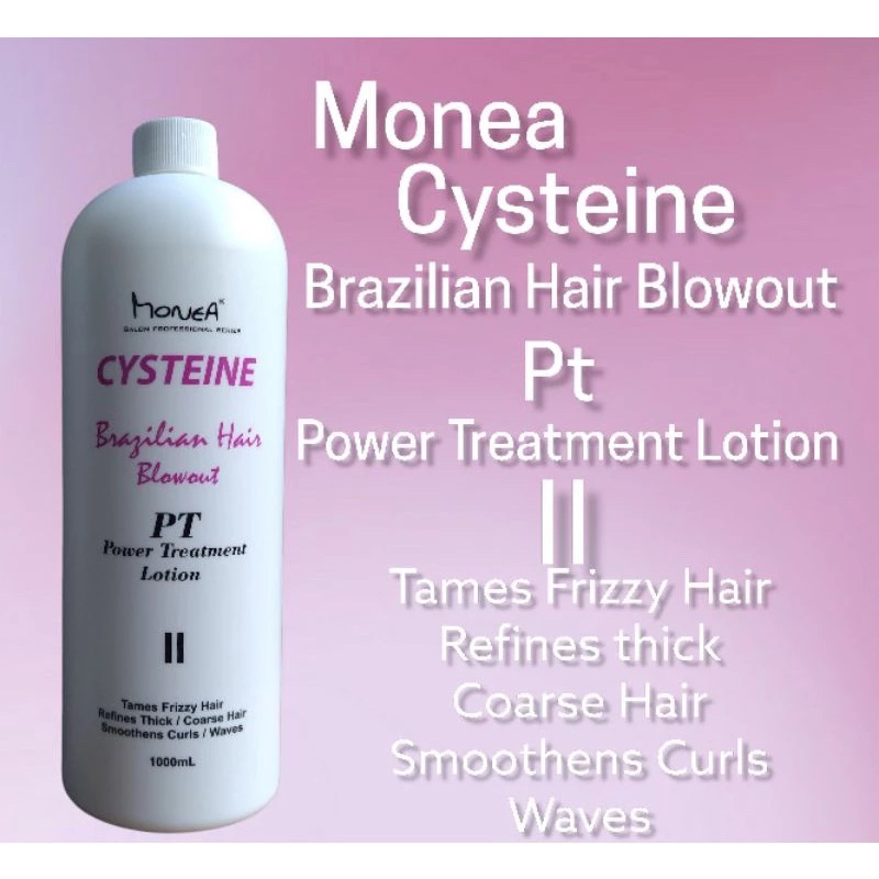 Monea Cysteine Brazilian Hair Blowout PT Power Treatment Lotion (No. II ...