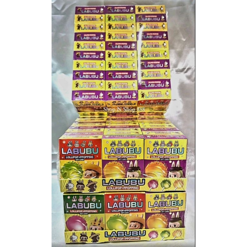 Labubu Lollipop Popping !!! 30pcs/Box | Shopee Philippines