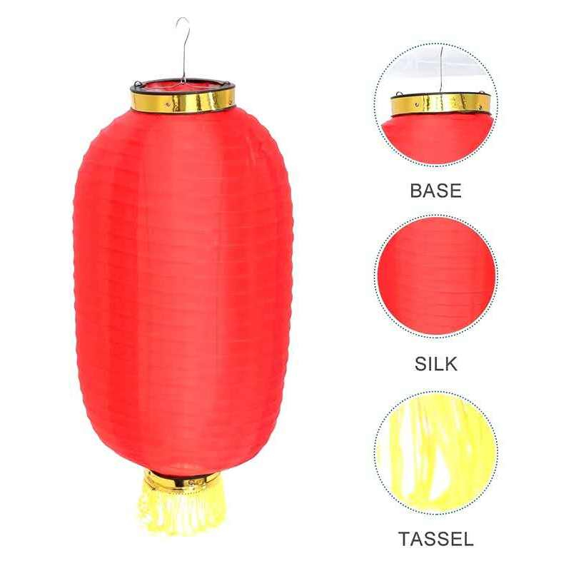1 pair Chinese Long Lantern waterproof (NEW-Red) #9983 | Shopee Philippines