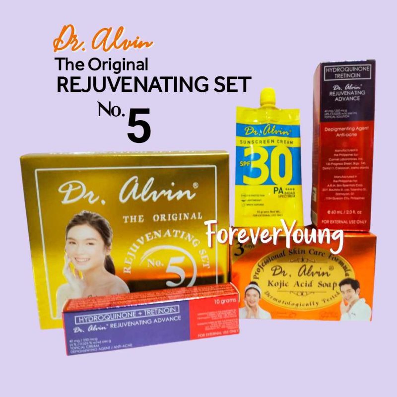 Dr. Alvin Rejuvenating Set No.5 Advance Strength | Shopee Philippines