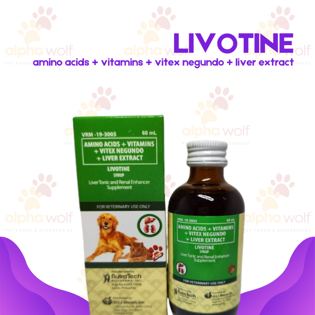 Livotine ( Liver Tonic and Renal Enchancer Supplement ) 60 ml and 120ml ...