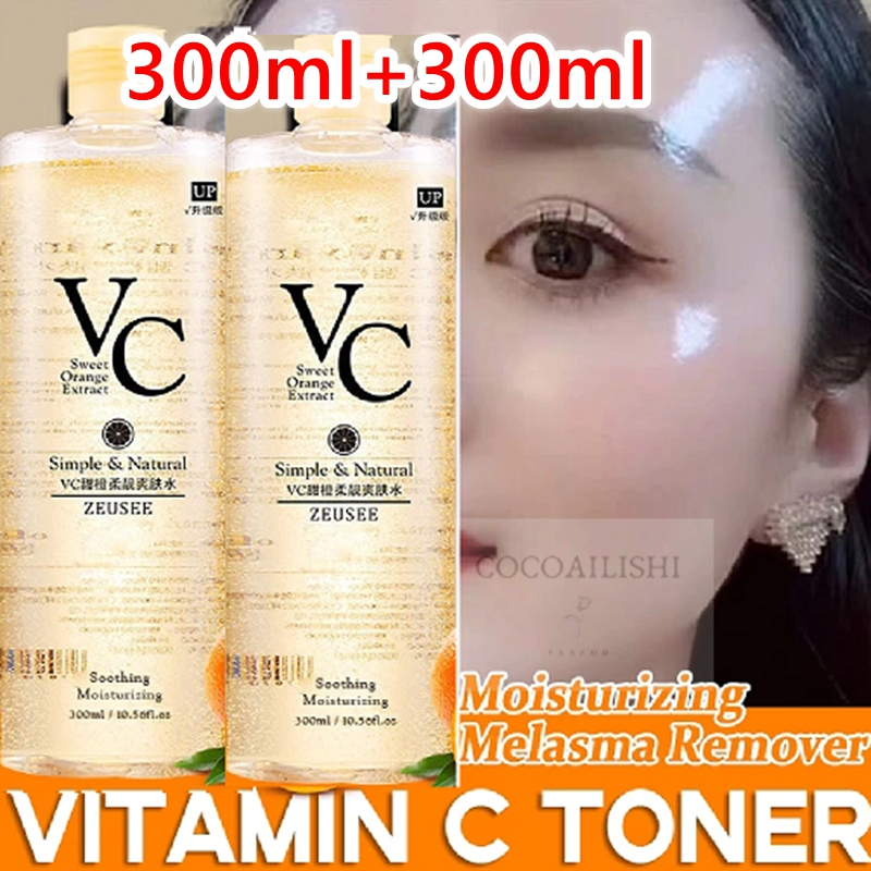 VC Toner Whitening Vitamin C Orange Peeling Toner Remove Melasma 300ML ...