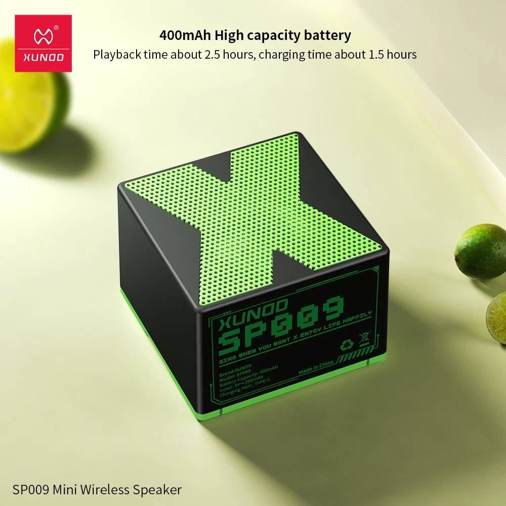 SP009 XUNDD Wireless Mini Desktop Speaker | Shopee Philippines