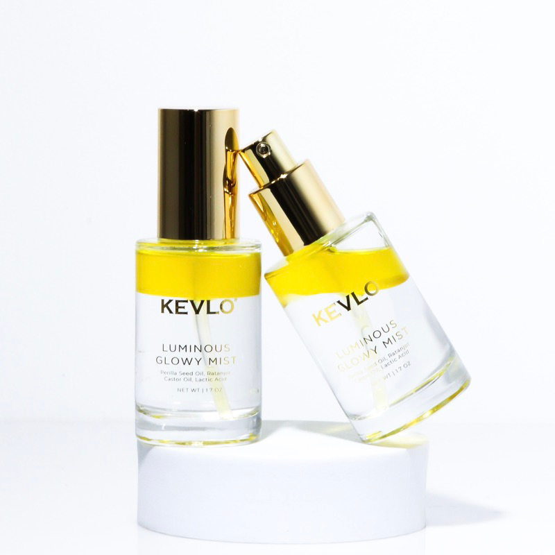 KEVLO Luminous Glowy Mist [Spray Serum Moisturizer Hydrating Glowy Dewy ...